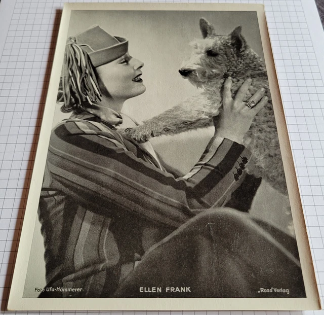 SCHAUSPIELERIN ELLEN FRANK | Portrait | Altes Film-Star-Foto/Bild ...