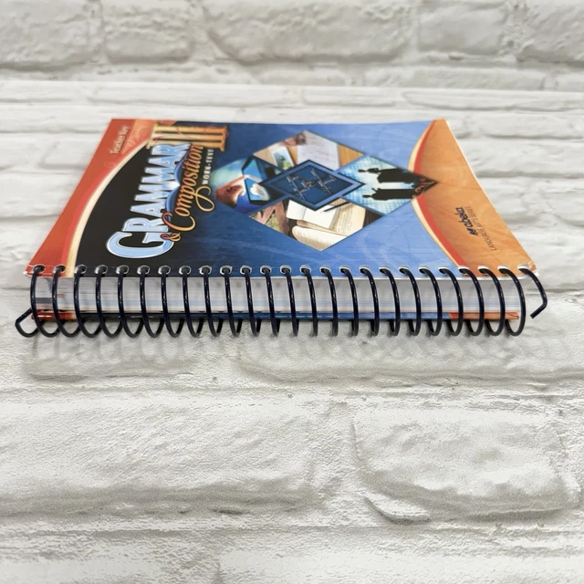 ABEKA GRAMMAR AND Composition Work-text III. Teacher Key 9th Grade 6th ...