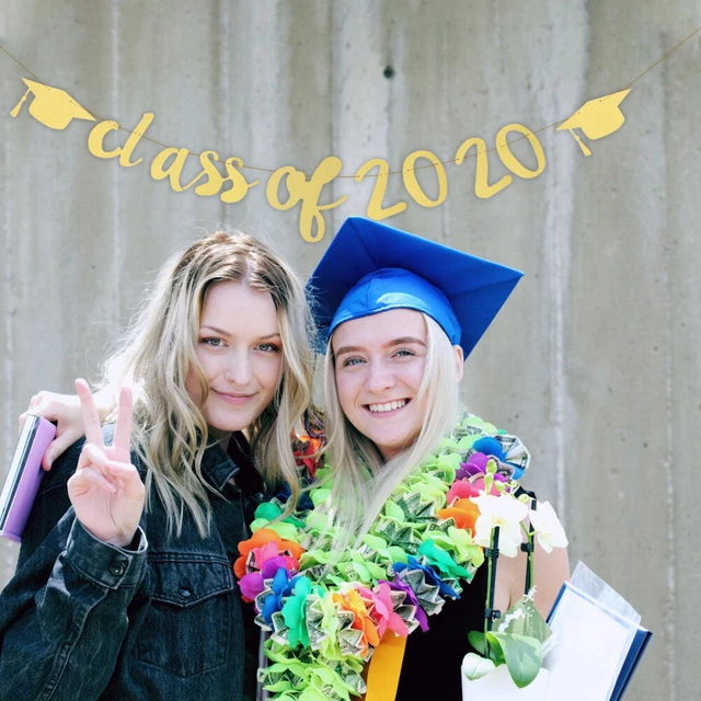 HERZLICHEN GLÜCKWUNSCH ABSOLVENT Banner 2020 Graduation Party Banner ...