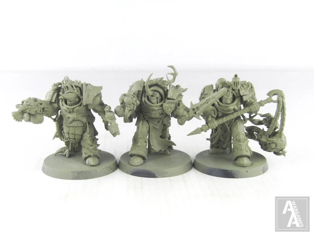 (DF11) BLIGHTLORD TERMINATORS Death Guard Chaos Space Marines 40k 30k ...