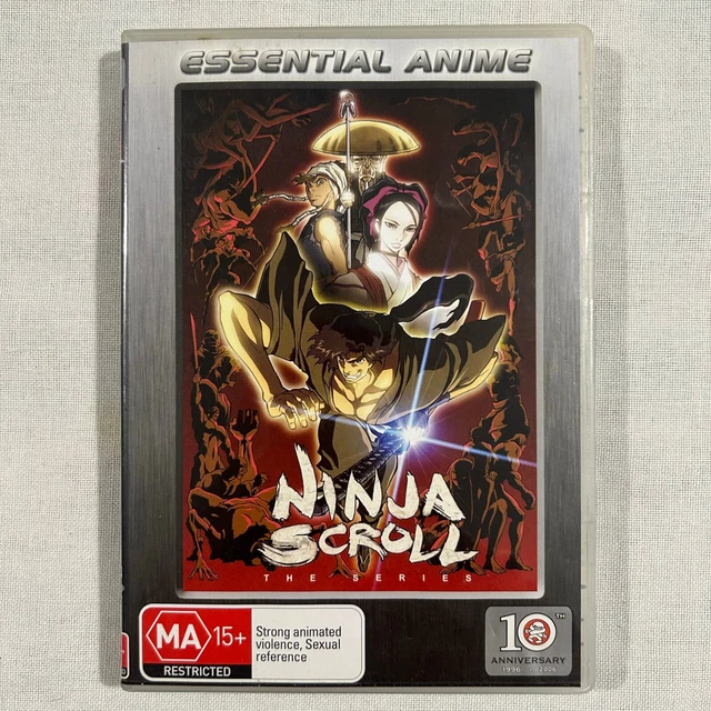 NINJA SCROLL THE Series Essential Anime DVD 3 Disc Set 2003 $35.95 ...