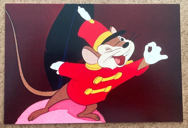 DISNEY POSTCARD OF Timothy Q. Mouse in Dumbo from 1941 Disney 100 ...