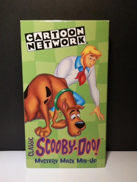 Cartoon Network Classic Scooby Doo Mystery Mask Mix Up Vhs 1299 Picclick Ca