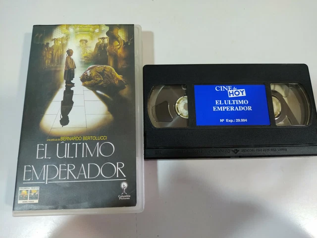 THE LAST EMPEROR Bernardo Bertolucci - VHS Spanish Tape Tape £15.37 ...