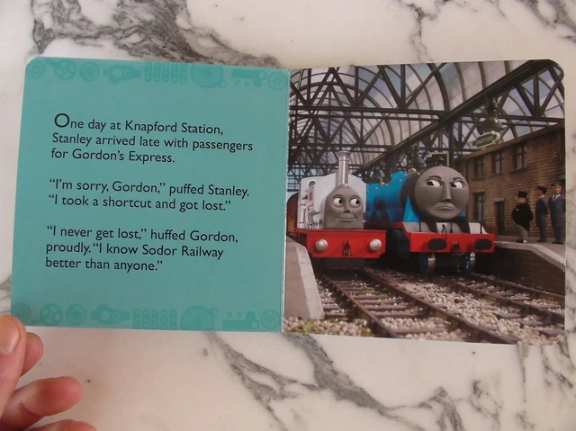 GORDON'S SHORTCUT THOMAS Tank Engine & Friends Board Book -Rare ...