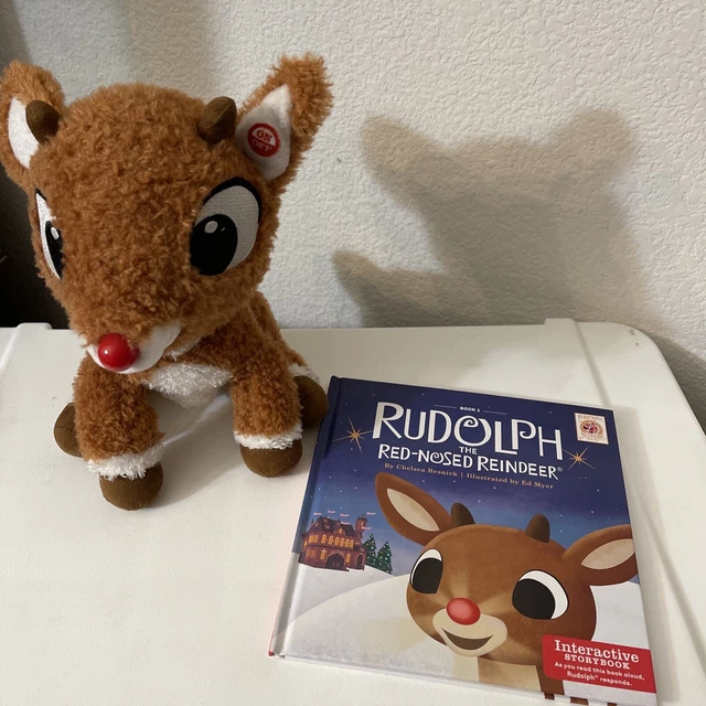 HALLMARK INTERACTIVE STORY Buddy Rudolph Red Nosed Reindeer Christmas ...