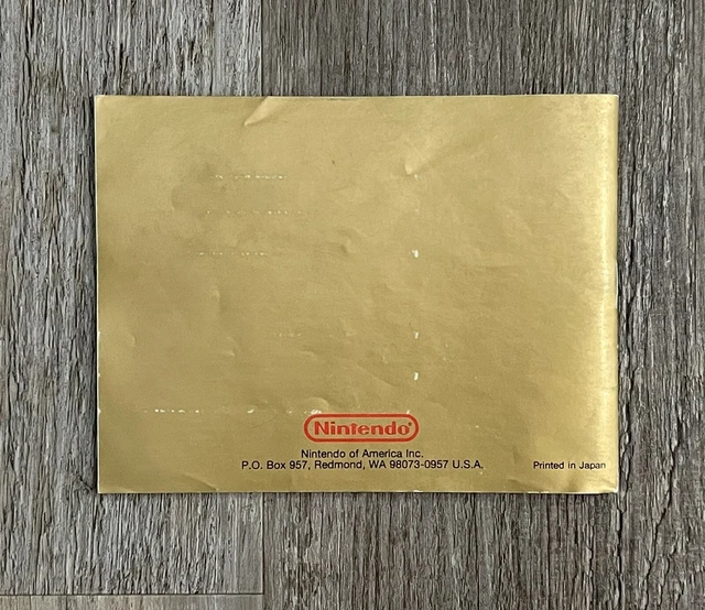 THE LEGEND OF Zelda (Nintendo NES) Instruction Booklet Manual ONLY NES ...