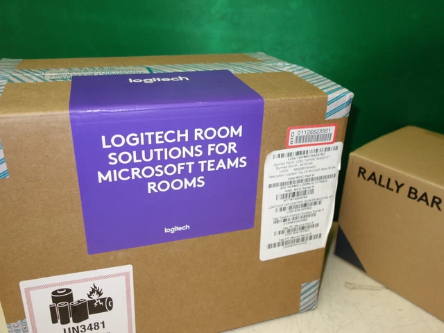 LOGITECH RALLY BAR Mini 960-001336 Microsoft Teams Bundle Tap NUC ...