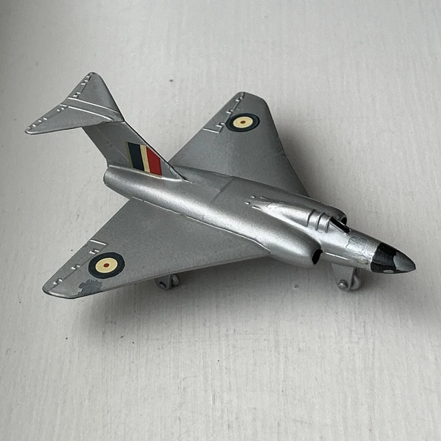 DINKY TOYS 735 GLOSTER JAVELIN RAF INTERCEPTOR AIRCRAFT ridipinto ...