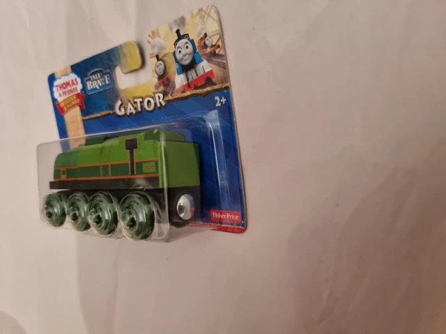 THOMAS THE TANK Engine & Friends GATOR TRAIN WOODEN NEW IN BOX FISHER ...