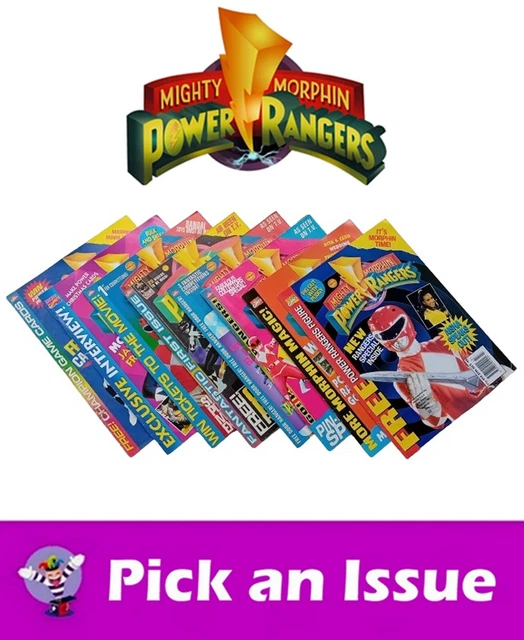MIGHTY MORPHIN POWER Rangers Magazine MANY ISSUES TO CHOOSE FROM £14.99 ...