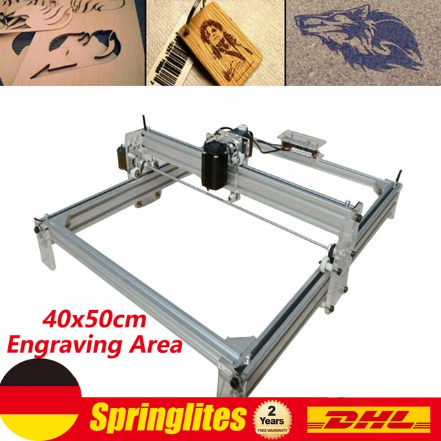 CNC LASER ENGRAVING machine DIY milling engraving machine engraving device 500mW 40 x 50CM £143. ...