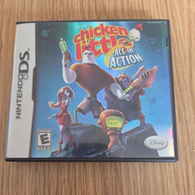 CHICKEN LITTLE ACE In Action Nintendo DS Game £8.63 - PicClick UK