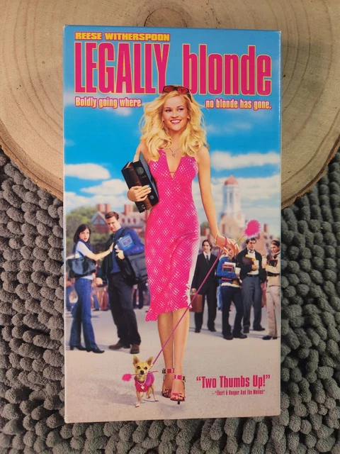 LEGALLY BLONDE VHS 2001 Video Tape Reese Witherspoon Vintage 2000s ...