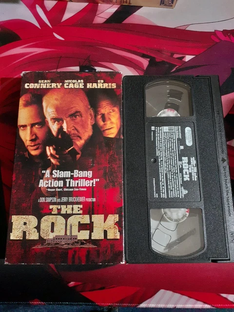 THE ROCK (VHS, 1996) Sean Connery Nicolas Cage Ed Harris £2.82 ...