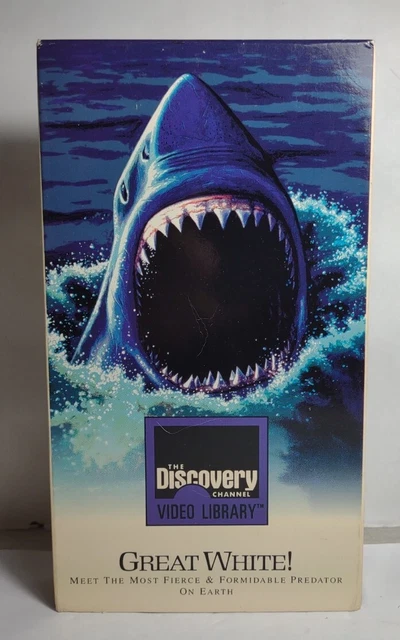 RARE BANDE VHS Discovery Channel Great White Shark Week Barry Clark EUR ...