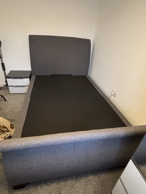 KAYDIAN BAMBURGH DOUBLE Bed Frame with Storage **PRICE REDUCED** £104. ...