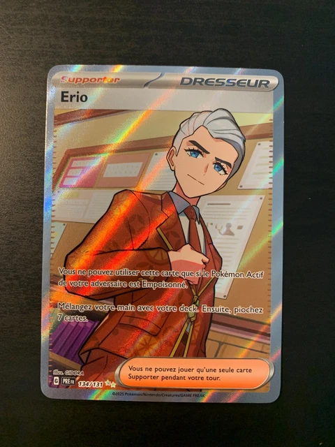 CARTE POKÉMON : Erio 134/131 Evolutions Prismatiques Française NEUF EUR ...