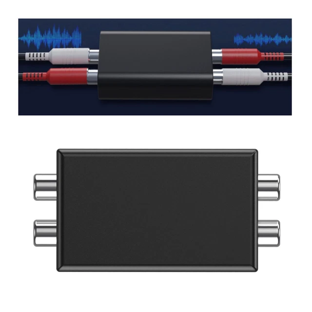 Ground Loop Noise Isolator Noise Suppressor Noise Reducer Aux For Home Car £9 92 Picclick Uk