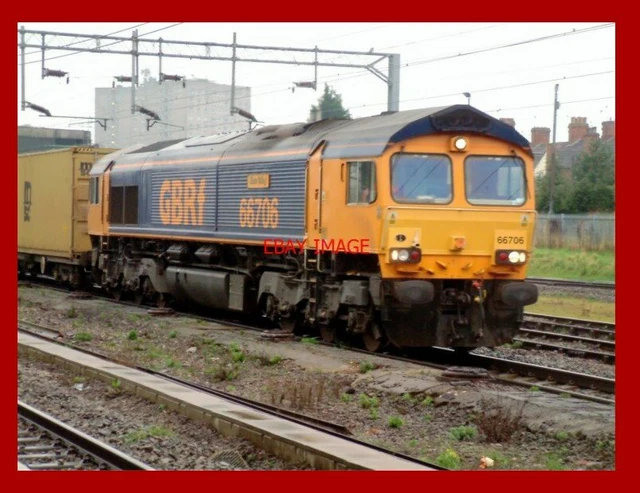 PHOTO CLASS 66 Loco No 66706 £1.65 - PicClick UK