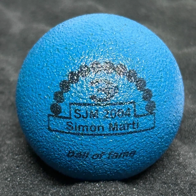 MINIGOLFBALL 3D BOF SJM 2004 Simon Marti KX - unmarkiert, ungespielt ...