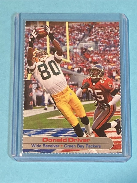 DONALD DRIVER GB Packers #281 NFL Sports illustré pour enfants SI pour ...