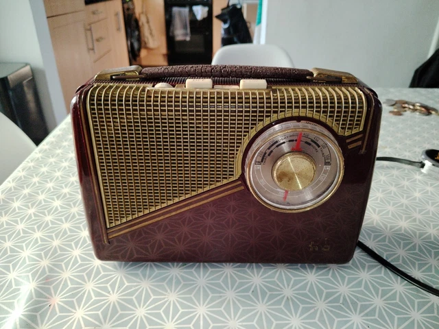 KOLSTER BRANDES VALVE Mains Battery Radio Working For Restoration KB ...