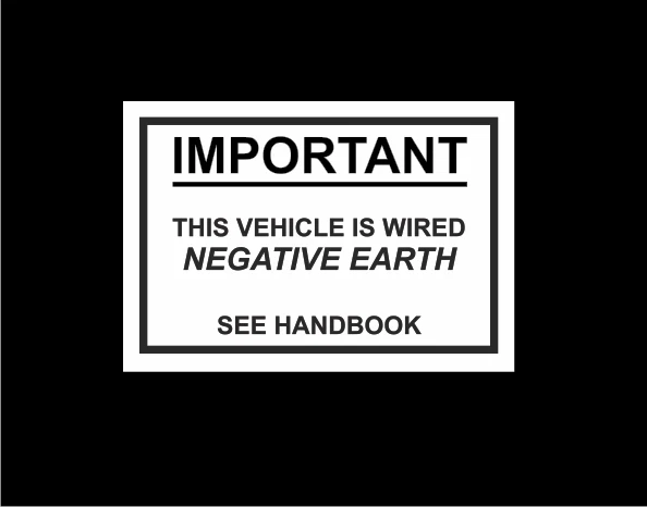 FORD ESCORT CAPRI Cortina Negative Earth engine bay under bonnet ...