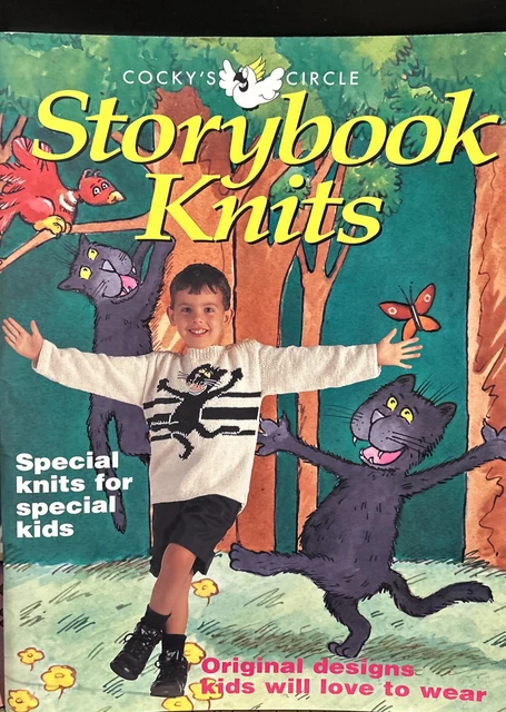 COCKY'S CIRCLE KNITTING Pattern Book Story Book Knits 20+ Kids Designs ...