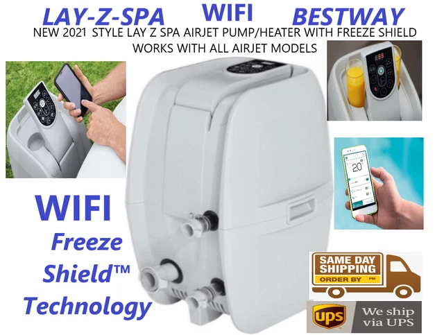 LAY Z SPA Airjet Pump / Heater WiFi Enabled & Freeze Shield BRAND NEW ...