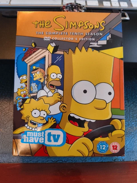 THE SIMPSONS - Series 10 - Complete (Box Set) (DVD, 2007) £3.80 ...