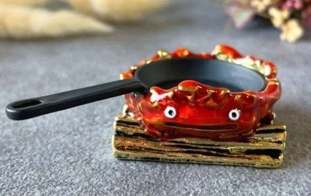 ANCIEN PLATEAU DE calcifer Ghibli Howl's Moving Castle Studio EUR 89,96 ...