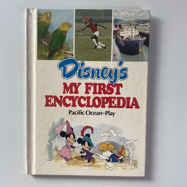 DISNEY MY FIRST Encyclopedia (1988) Book Novel - Vol 16 Pacific Ocean ...