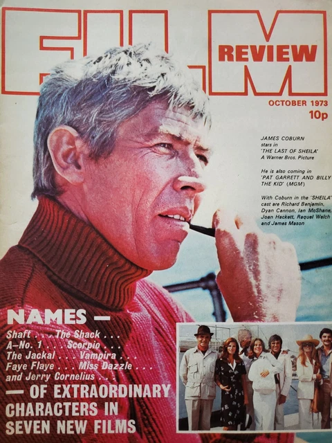 FILM REVIEW OCT 1973 Hammer, Roger Moore, Bond, Julie Ege, Alain Delon ...