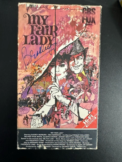 MY FAIR LADY VHS Boxed Set - - Audrey Hepburn Rex Harrison signed £5.47 ...