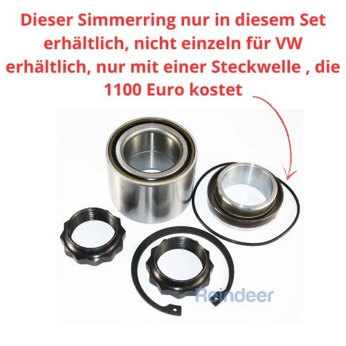 REAR WHEEL BEARING - repair kit 46x78x57 Dac46780057 kit for Volkswagen ...