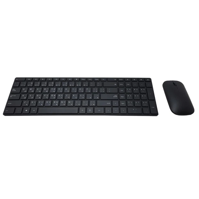 MICROSOFT DESIGNER BLUETOOTH Wireless Keyboard And Mouse Arabic QWERTY ...