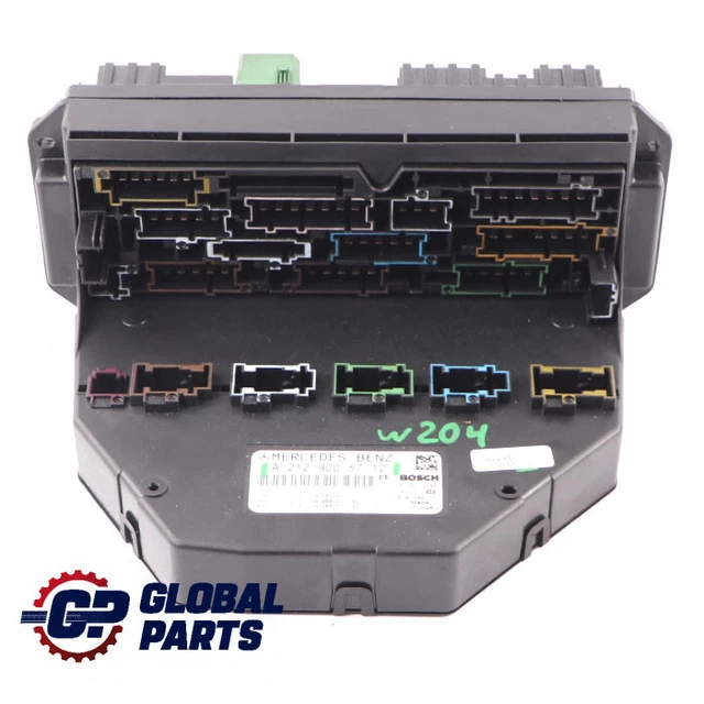 MERCEDES W204 FRONT Fuse Box Relay Module Sam Control Module ...