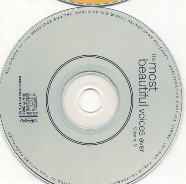 THE MOST BEAUTIFUL Voices Ever Vol03 CD Only NC10 £3.67 - PicClick UK