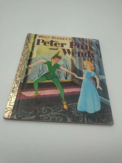 WALT DISNEY'S PETER Pan and Wendy Sydney Edition Little Golden Book ...