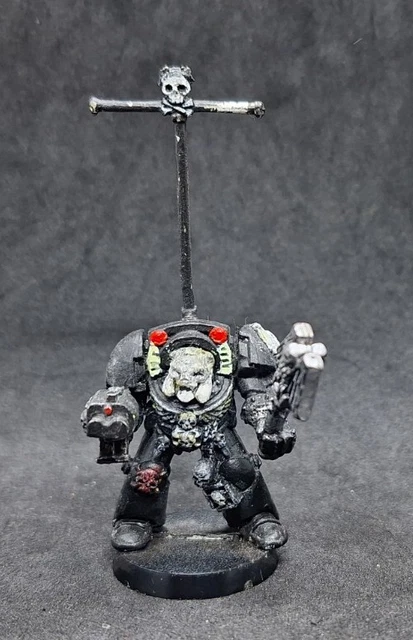 SPACE MARINE CHAPLAIN In Terminator Armour Metal Games Workshop OOP ...