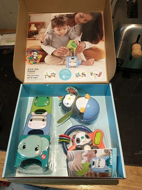 FISHER PRICE HELLO Hands Play Kit +6 Months £14.00 - PicClick UK