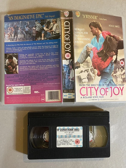 CITY OF JOY Patrick Swayze VHS VIDEO Ex rental BIG CASE £7.58 - PicClick UK