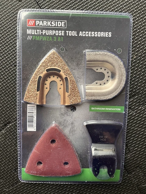 PARKSIDE MULTI -PURPOSE Tool Accessories PMFWZA 3 A1 by Parkside £9.59 ...