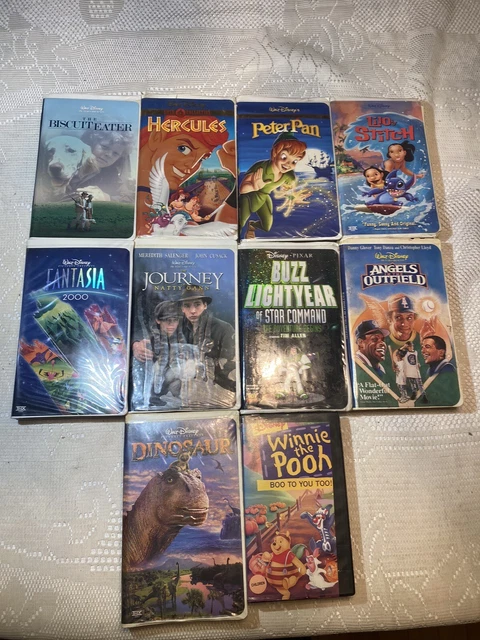 10 RARE WALT Disney Cartoon Classics VHS Tested & Play And From Smoke ...