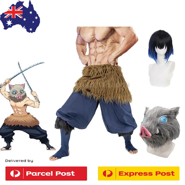 DEMON SLAYER KIMETSU no Yaiba Hashibira Inosuke Cosplay Completed ...