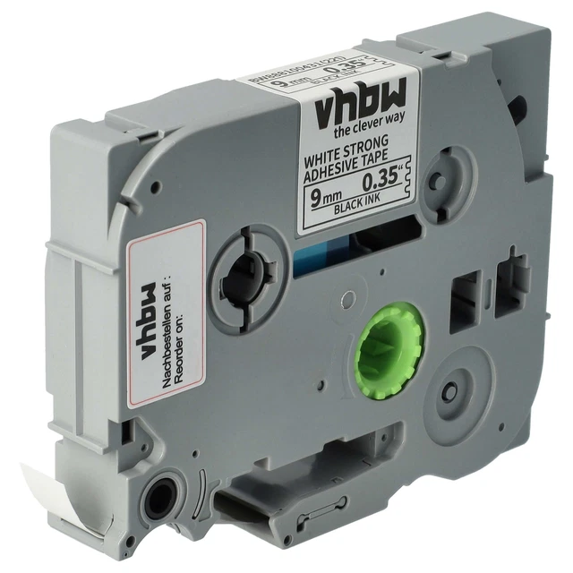 CINTA ETIQUETAS PARA Brother PT 1250 1200S 1230PC 1200P 1250J negro ...