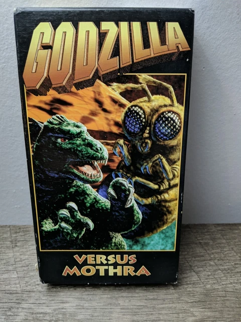 GODZILLA VERSUS MOTHRA VHS 1964 Horror Monster Kaiju *ACQUISTA 2 ...