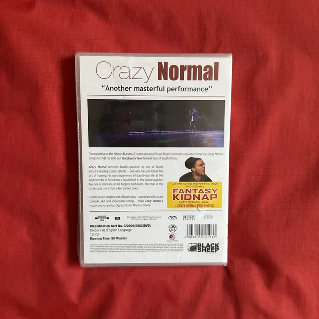TREVOR NOAH CRAZY NORMAL DVD REGION 2 New Sealed EUR 15,17 - PicClick IT