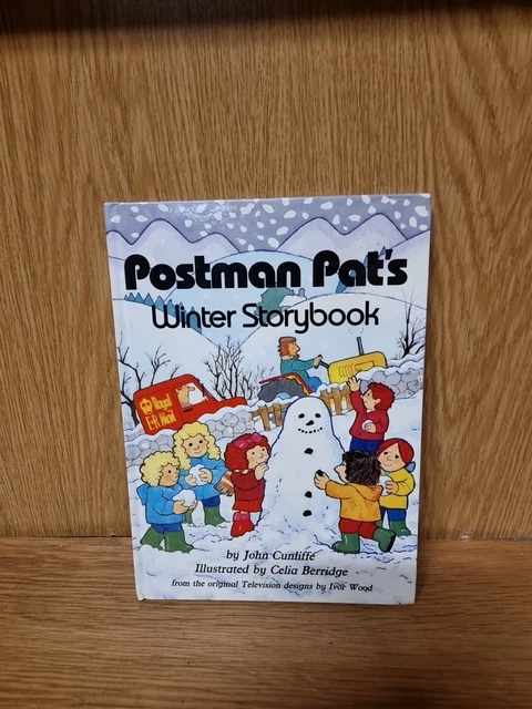 POSTMAN PAT'S WINTER Storybook by Cunliffe, John Hardback Book (20a) £4 ...